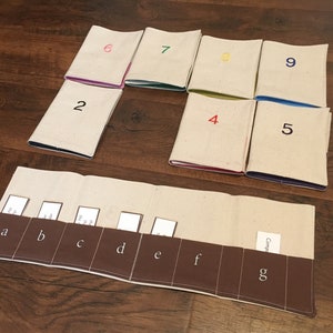 Montessori Elementary Grammar Box, Filling Envelope Set, Command Box ...