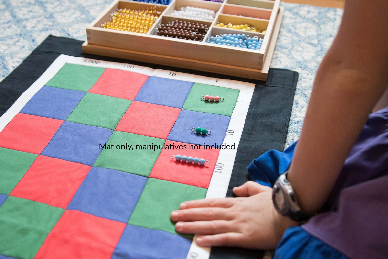 Montessori Multiplication Checkerboard Mat - Etsy