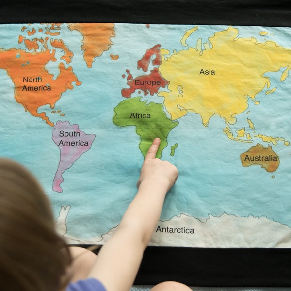 Montessori Map - Etsy