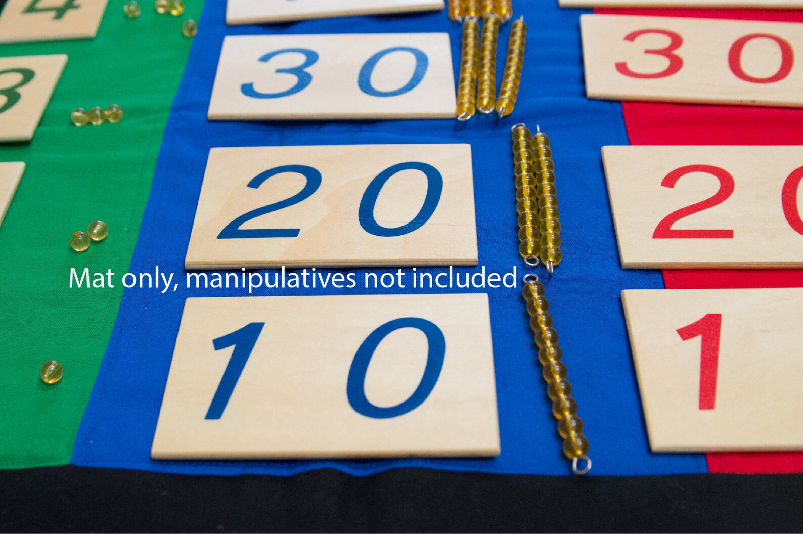 Montessori Math Montessori 45-layout Mat Montessori Golden - Etsy