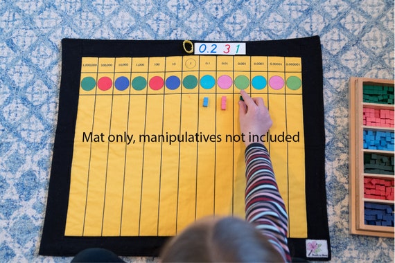 Montessori Decimal Board