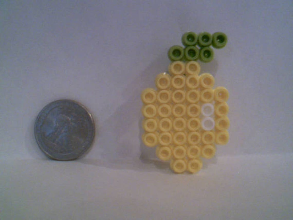 Lemon Perler Bead Fruits - Etsy