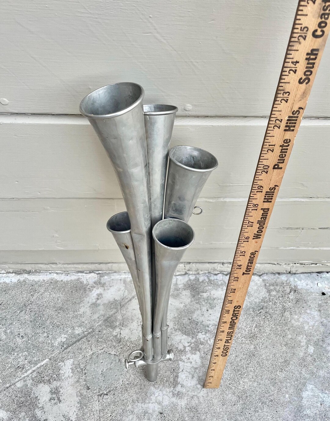 Vintage Rare German Schalmei Martin Horn Made in GDR Five Bells - Etsy