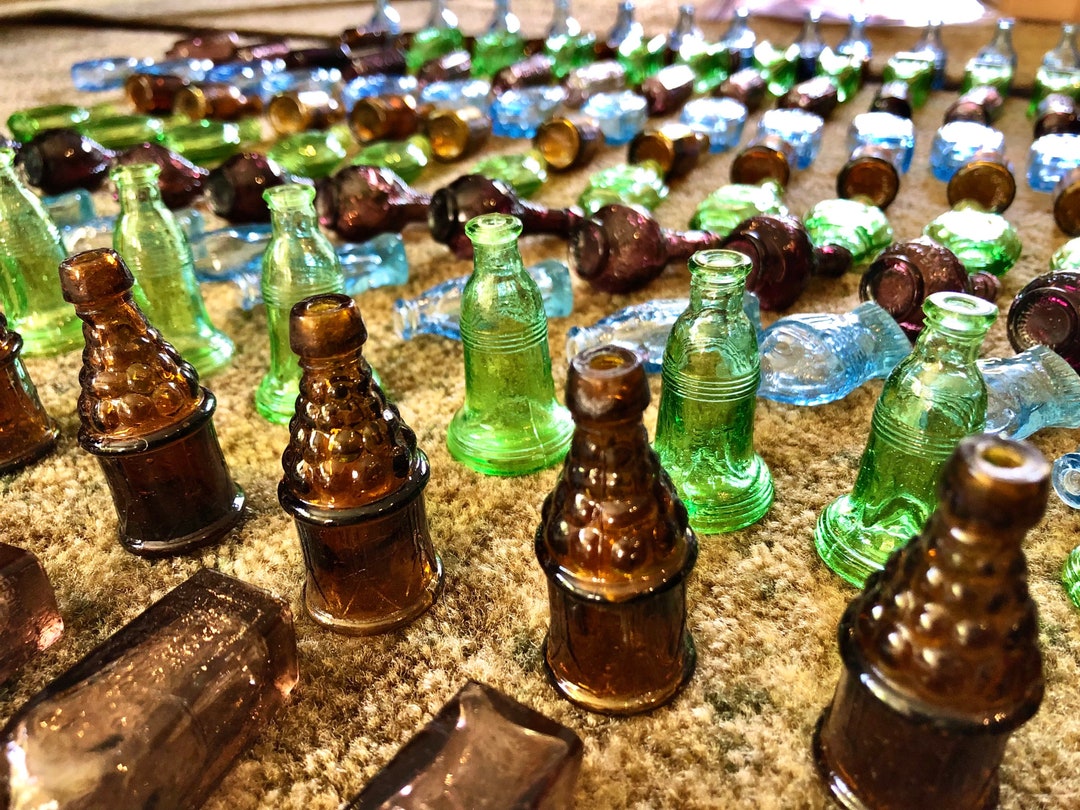 Vintage Wheaton Elixir Miniature Bitter Bottles Complete Set of 12 - Etsy
