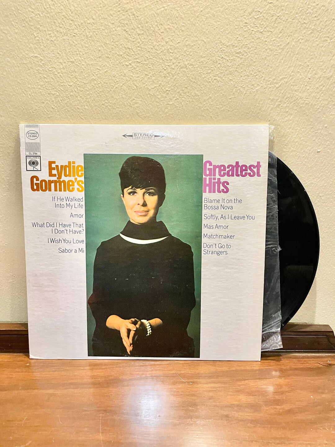 Vintage Eddie Gorme’s Greatest Hits Vinyl Columbia Record - Etsy