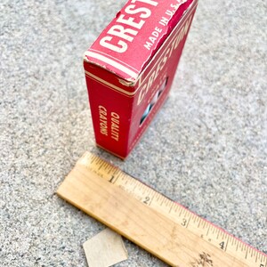 Vintage Creston Chalk Box and Chalk - Etsy UK