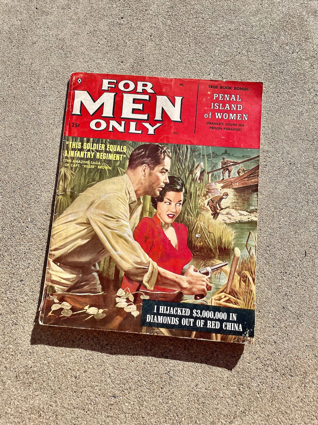 Vintage 1958 for Men Only Magazine - Etsy
