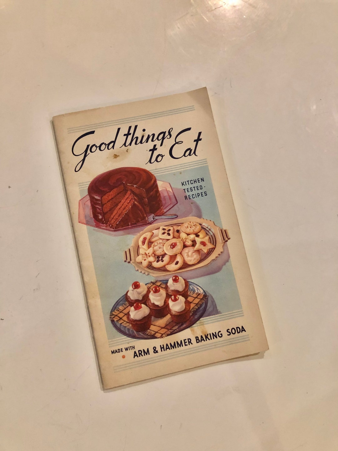 Vintage 1935 Arm and Hammer Baking Soda Recipe Booklet “good Things to ...