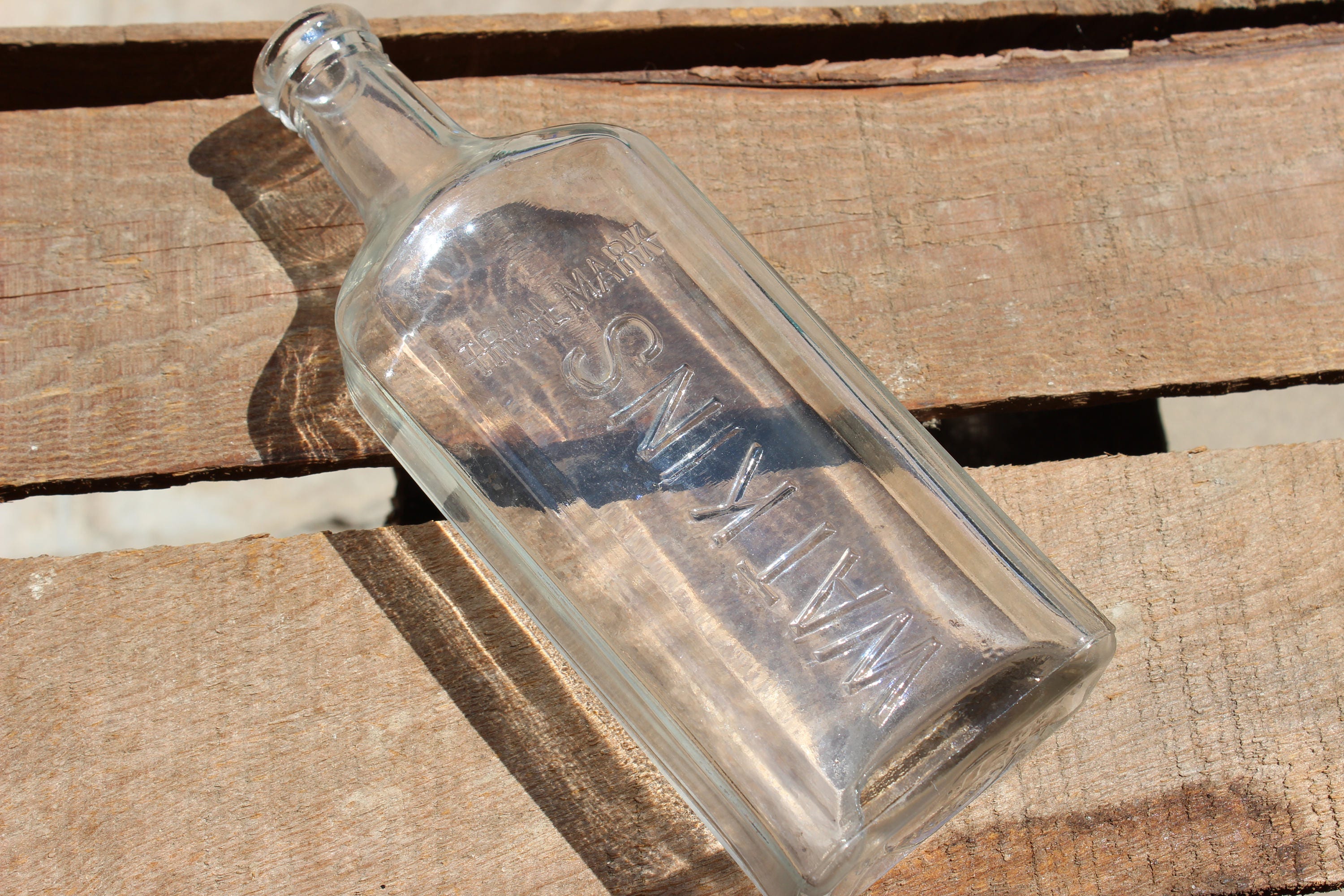 Vintage 1910's Watkins Trial Mark Medicine Bottle - Etsy