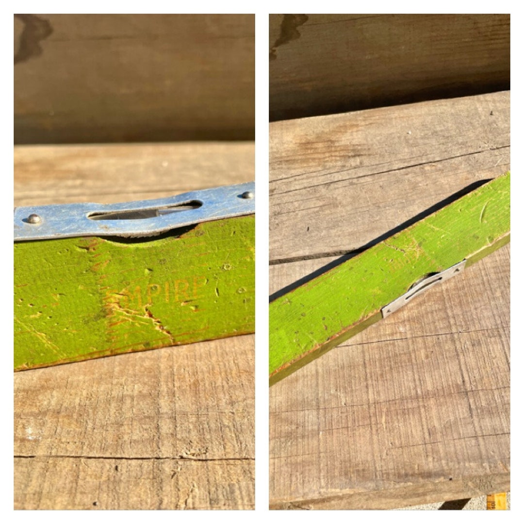 Vintage Wood Empire Bubble Leveler - Etsy