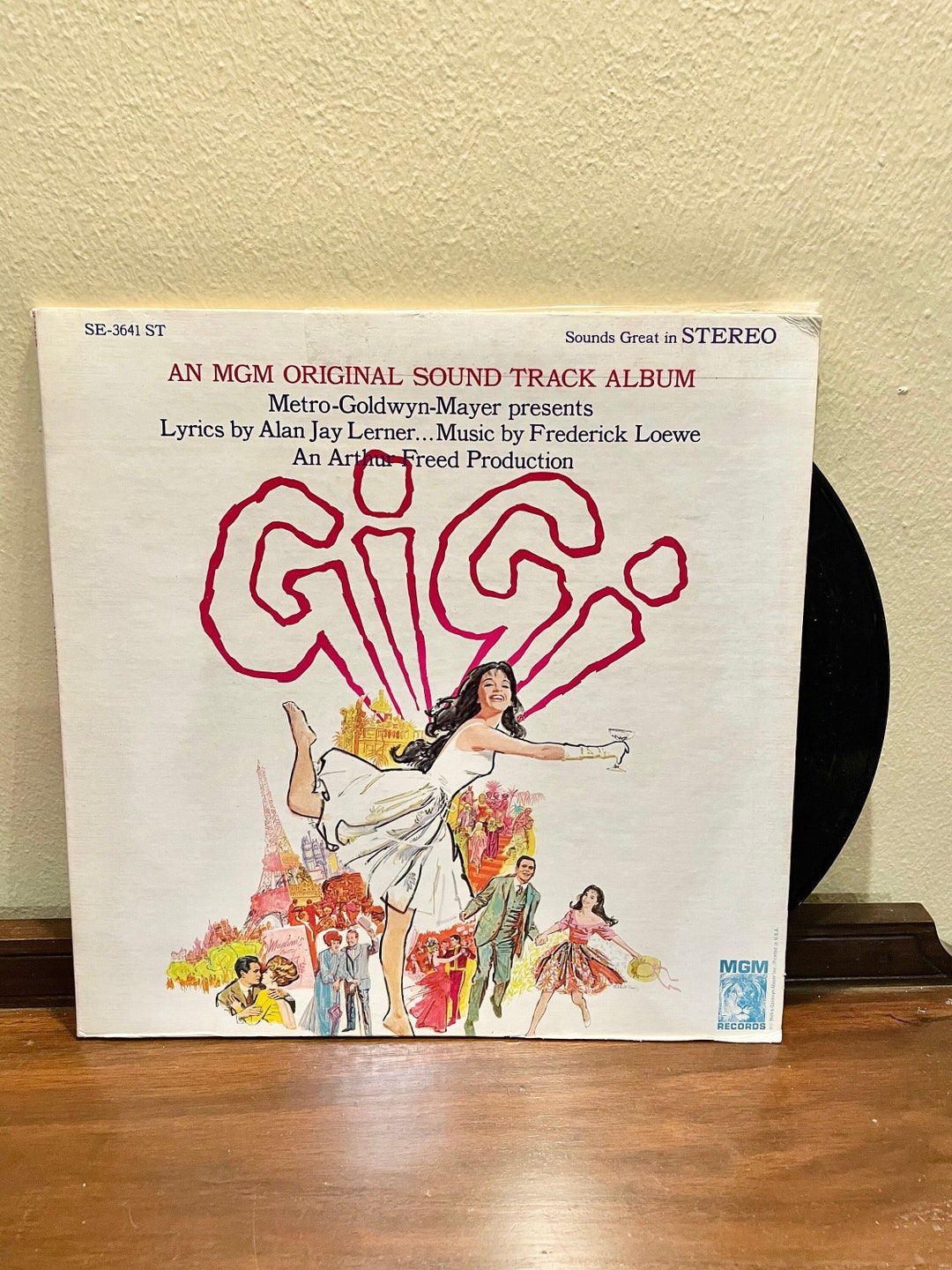 Vintage Gigi MGM Original Motion Picture Soundtrack Vinyl - Etsy