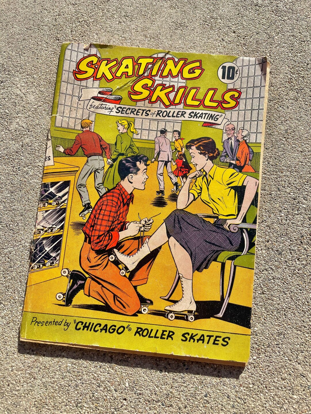 Vintage 1957 Chicago Roller Skating Promo Comic Book - Etsy