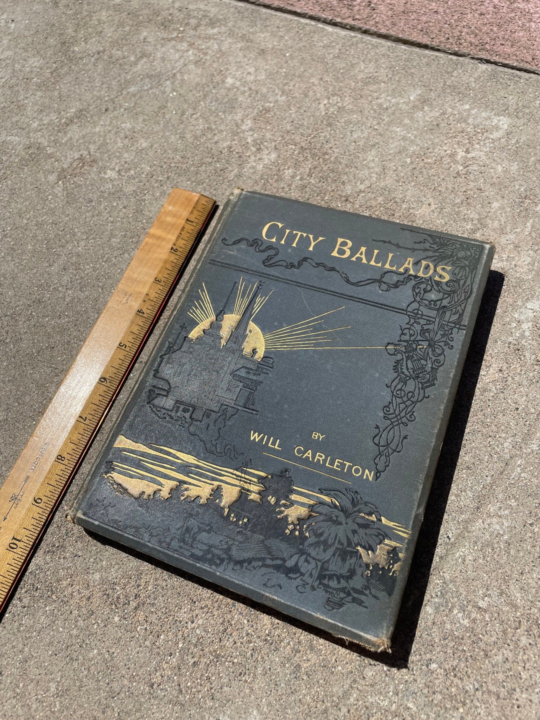 Vintage 1885 City Ballads Will Carleton Poetry Book - Etsy