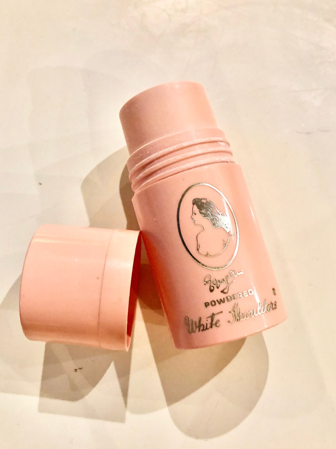 Vintage Evyan Perfumes Powdered White Shoulders Container - Etsy