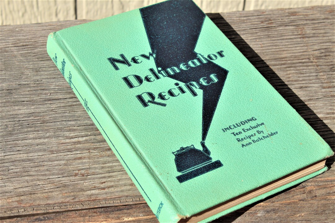 Vintage 1930 New Delineator Recipes by Ann Batchelder Book - Etsy