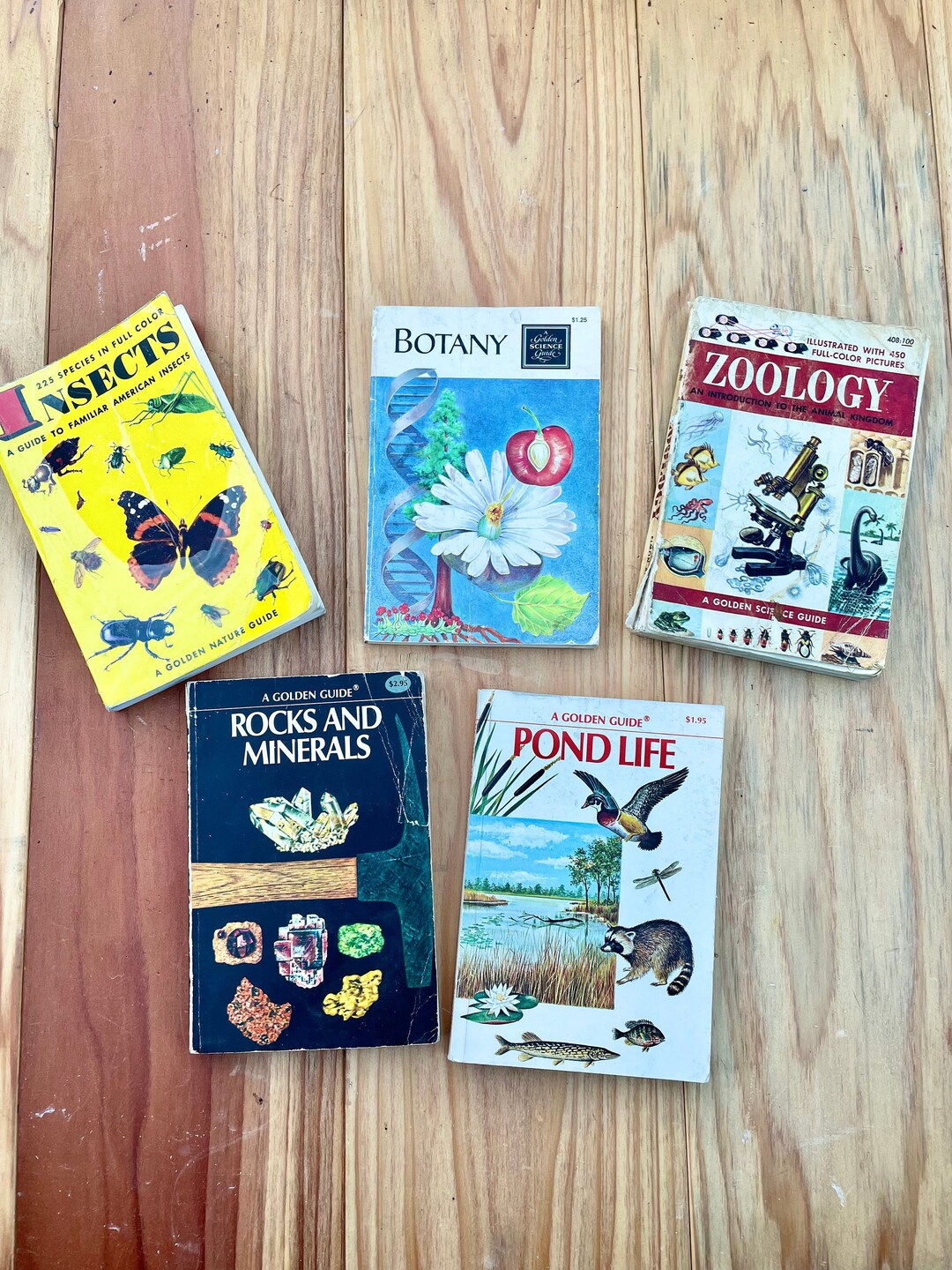 Vintage 1950s, 1960s, 1970s Golden Guide Science Botany, Pound Life ...