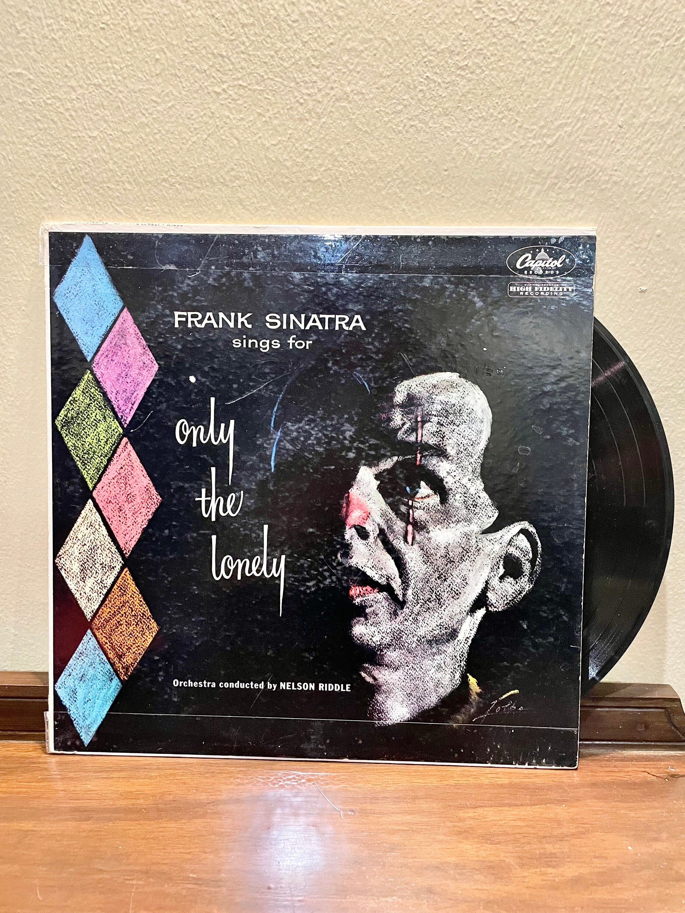 Vintage Frank Sinatra Sings Only for the Lonely Nelson Riddle Orchestra Capital Record Vinyl - Etsy