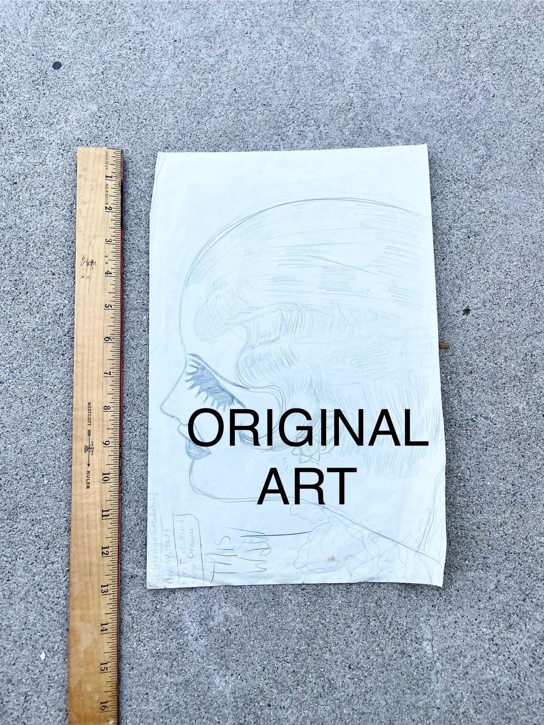 Vintage 1920s Original Gladys Goldstein San Francisco Flapper Drawing ...