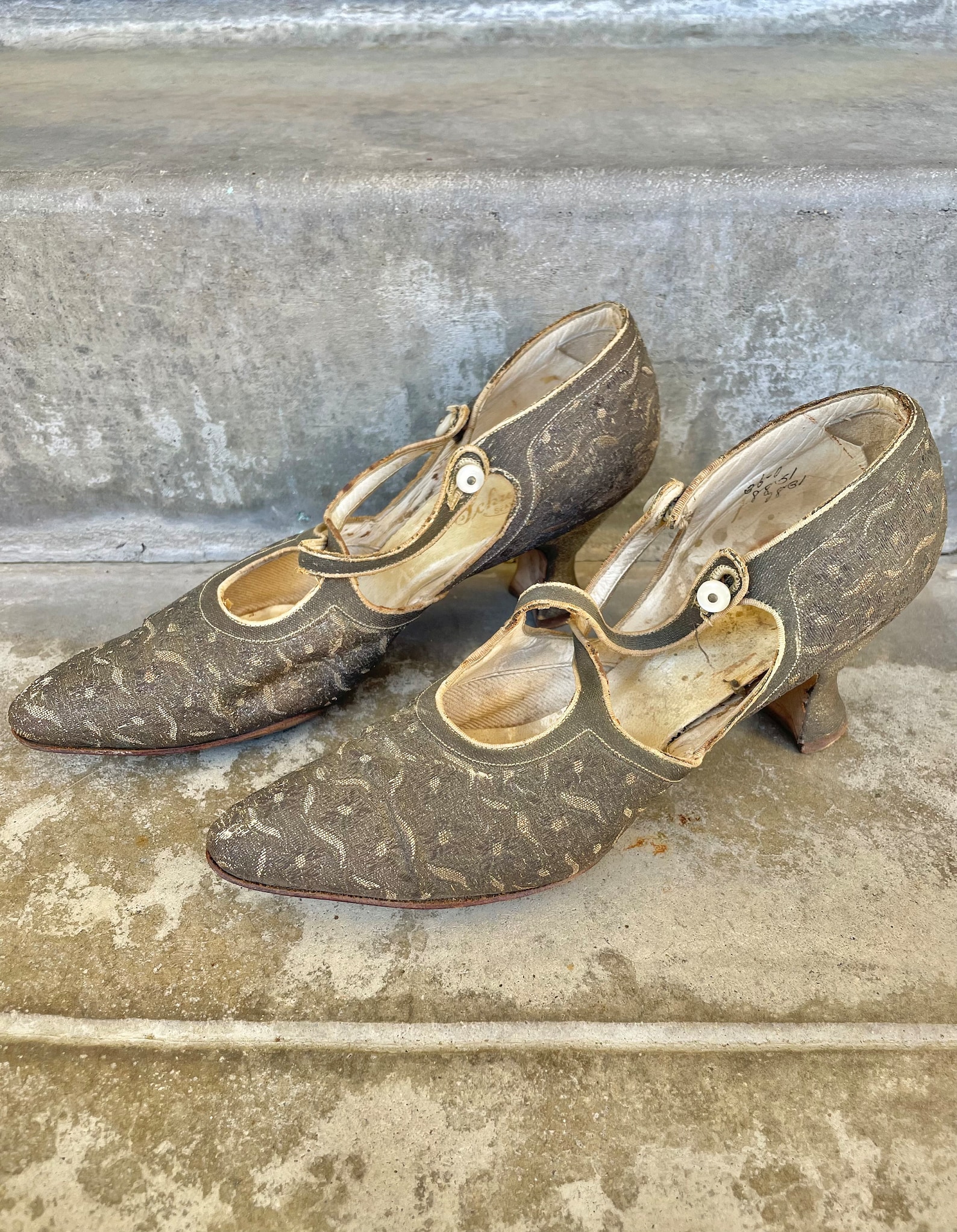Vintage 1910s-1920s Edwardian/flapper Women’s Heels Shoes - Etsy