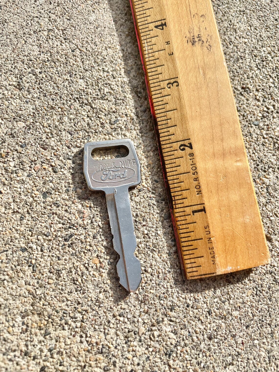 Vintage Ford Car Key Family of Fine Cars Cut - Etsy