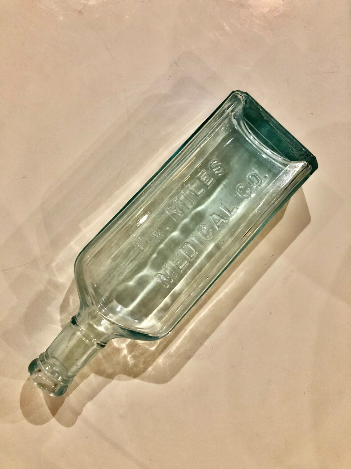 Vintage Doctor Miles Medical Company Elixir Apothecary Bottle - Etsy