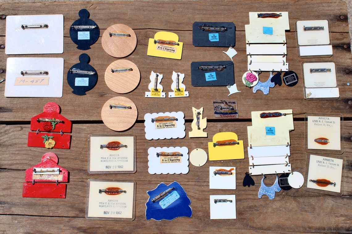 Vintage 1960’s Square Dancing Competition Name Badges (30) - Etsy