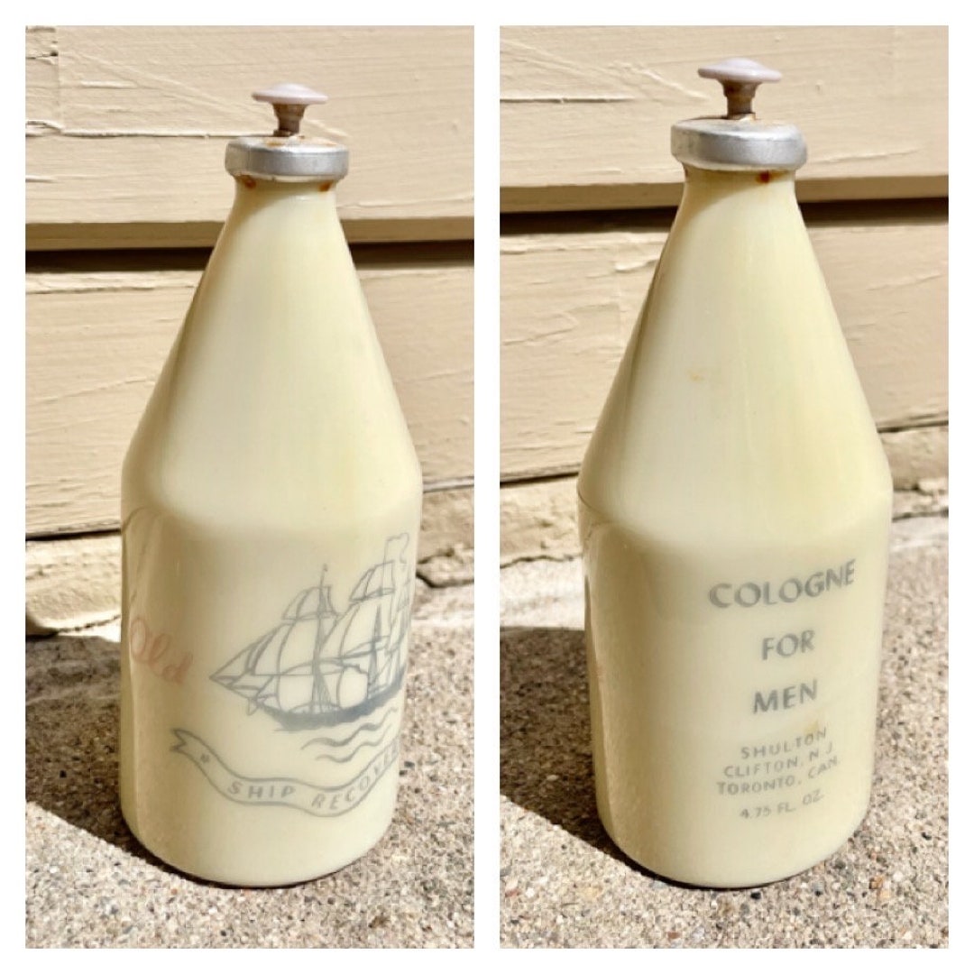 Vintage 1950s Old Spice Aftershave Bottle - Etsy