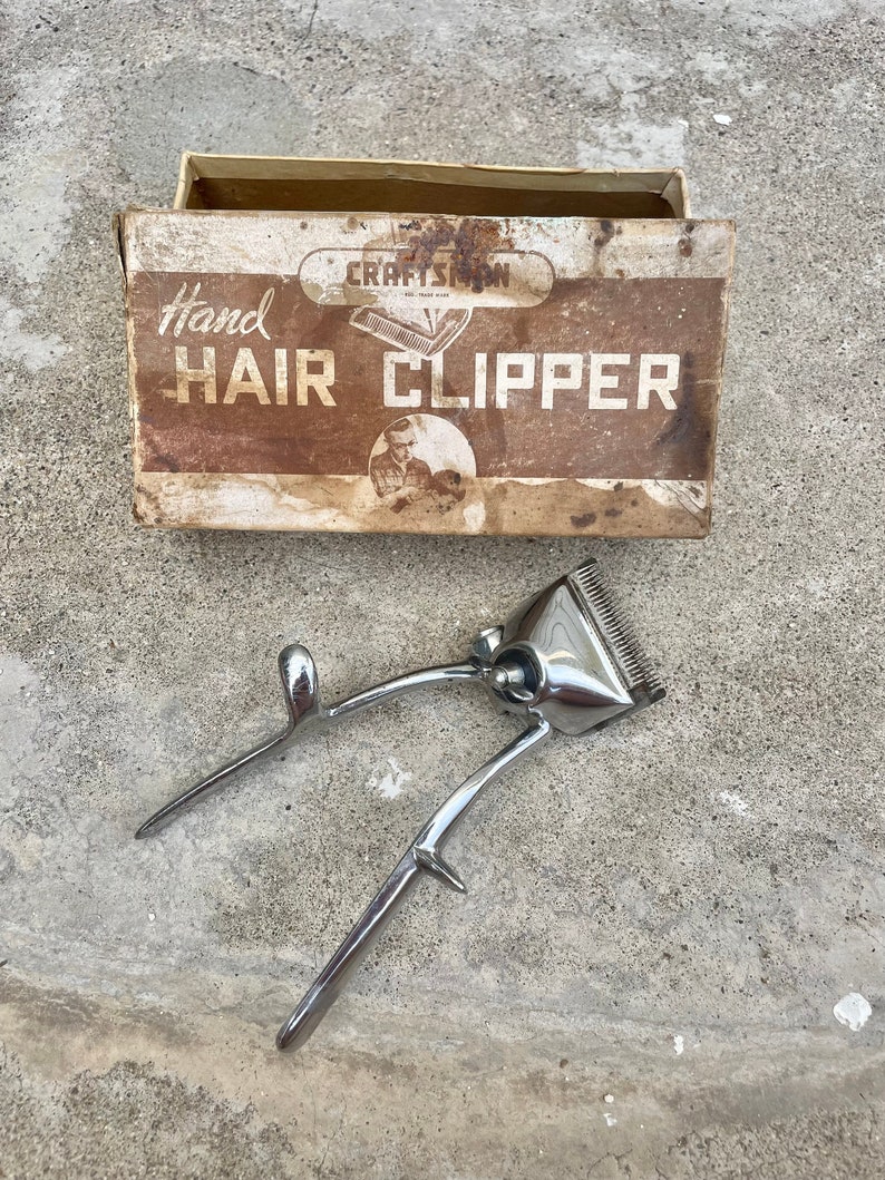 Vintage 1950s Craftsman Hand Clipper With Box - Etsy