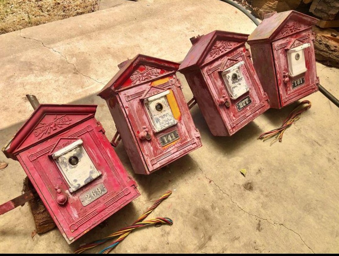 Vintage Gamewell Fire Box 1 - Etsy