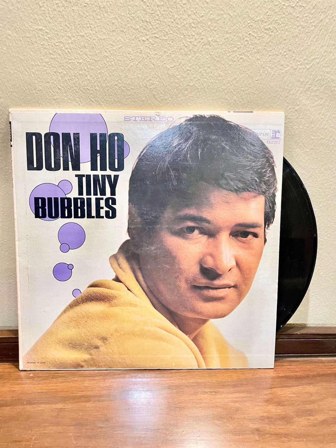 Vintage Don Ho Tiny Bubbles Vinyl Record - Etsy