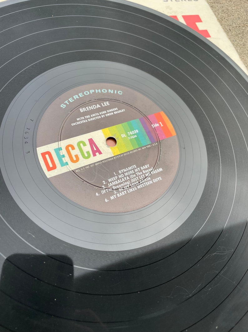 Vintage Brenda Lee Decca Sweet Nothin’s Vinyl Record - Etsy
