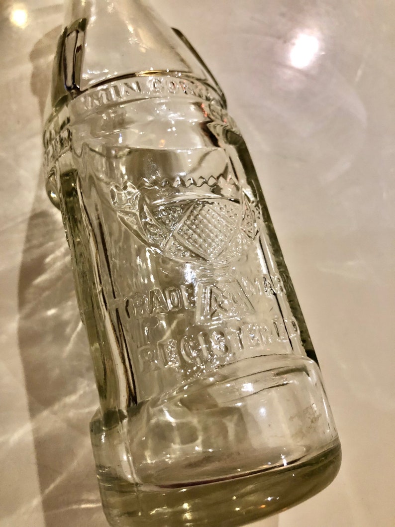 Vintage 1924 Delaware Punch Trinangular Soda Bottle - Etsy