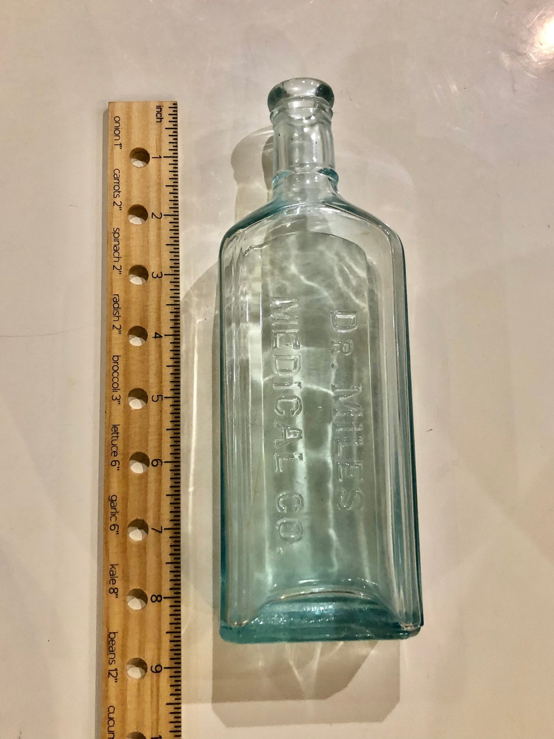 Vintage Doctor Miles Medical Company Elixir Apothecary Bottle - Etsy
