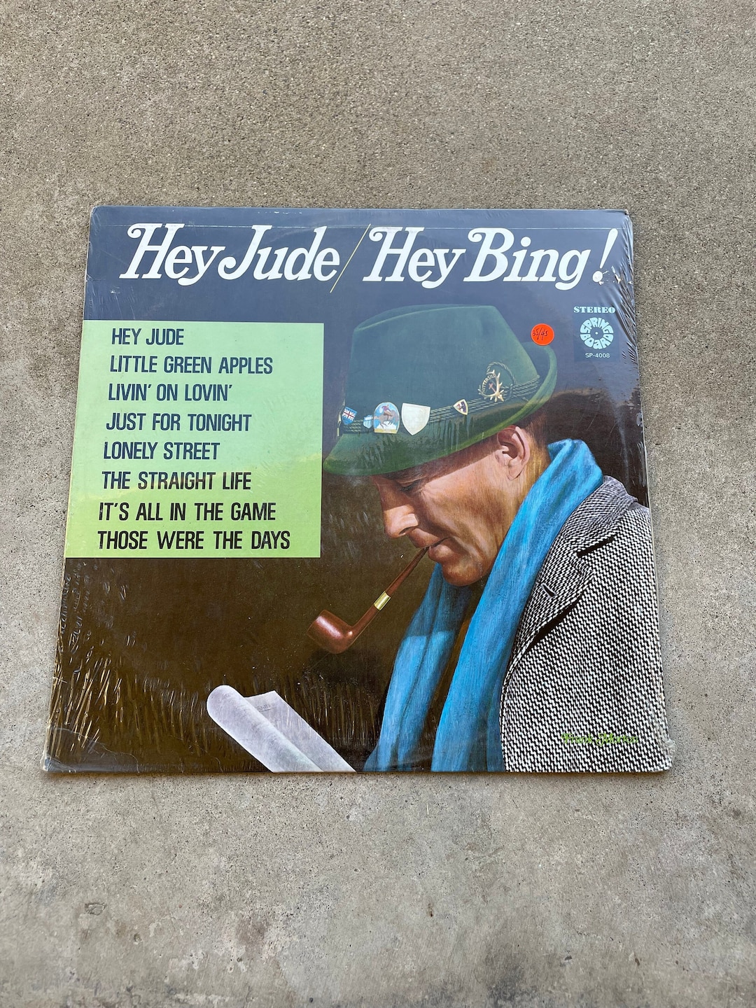 Vintage UNOPENED Bing Crosby “hey Jude/hey Bing” Vinyl Record - Etsy