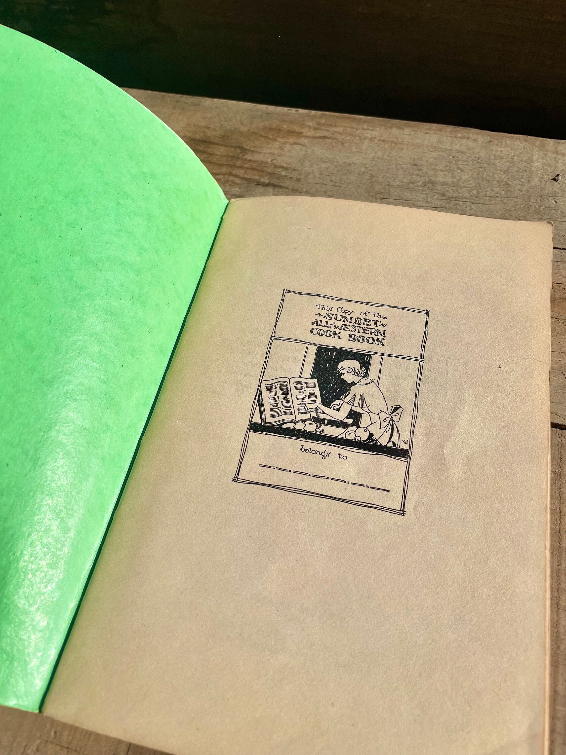 Vintage 1935 Sunset All-western Cook Book by Genevieve A. Callahan - Etsy
