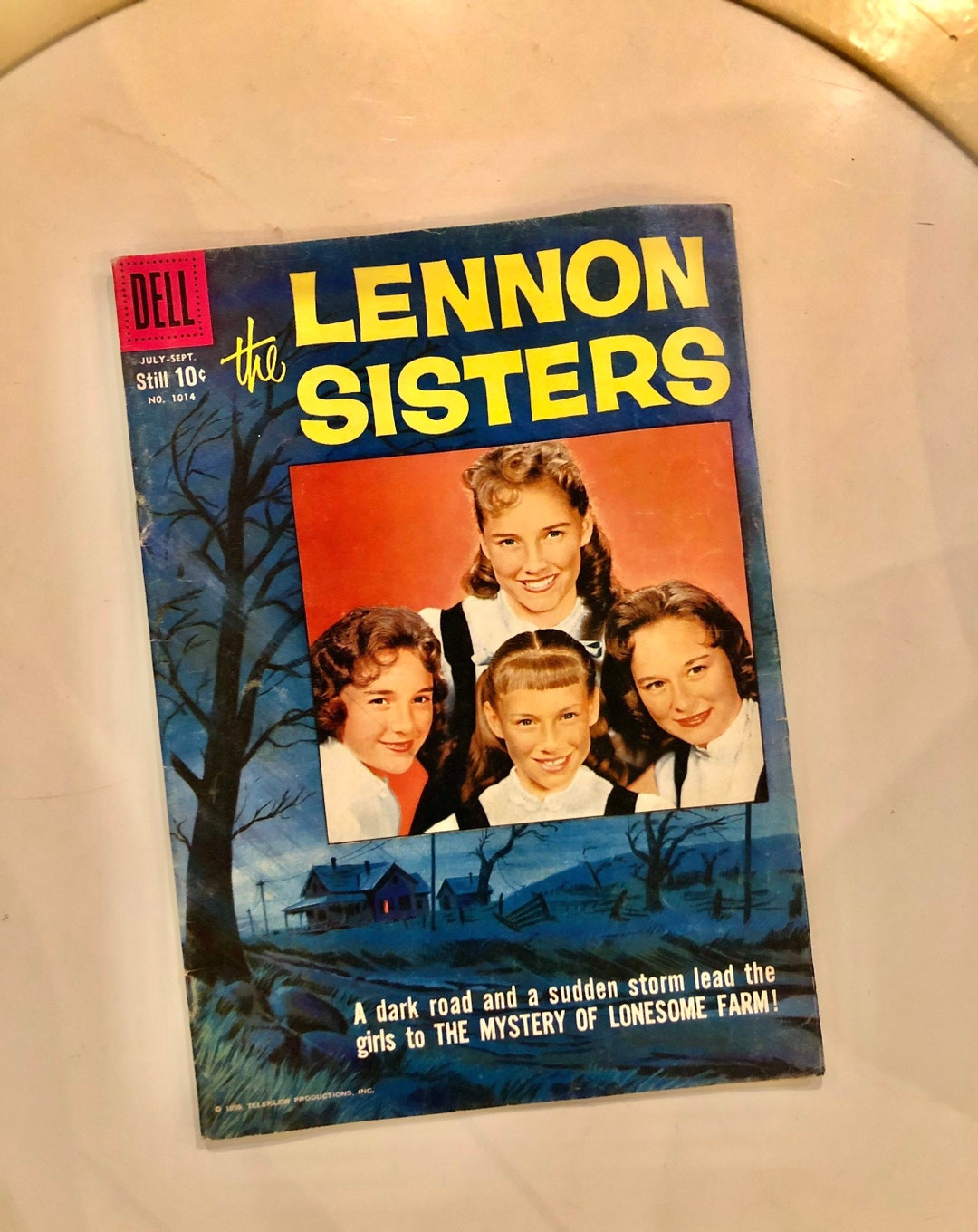 Vintage 1959 the Lennon Sisters Dell Comic Book the Mystery of Lonesome ...