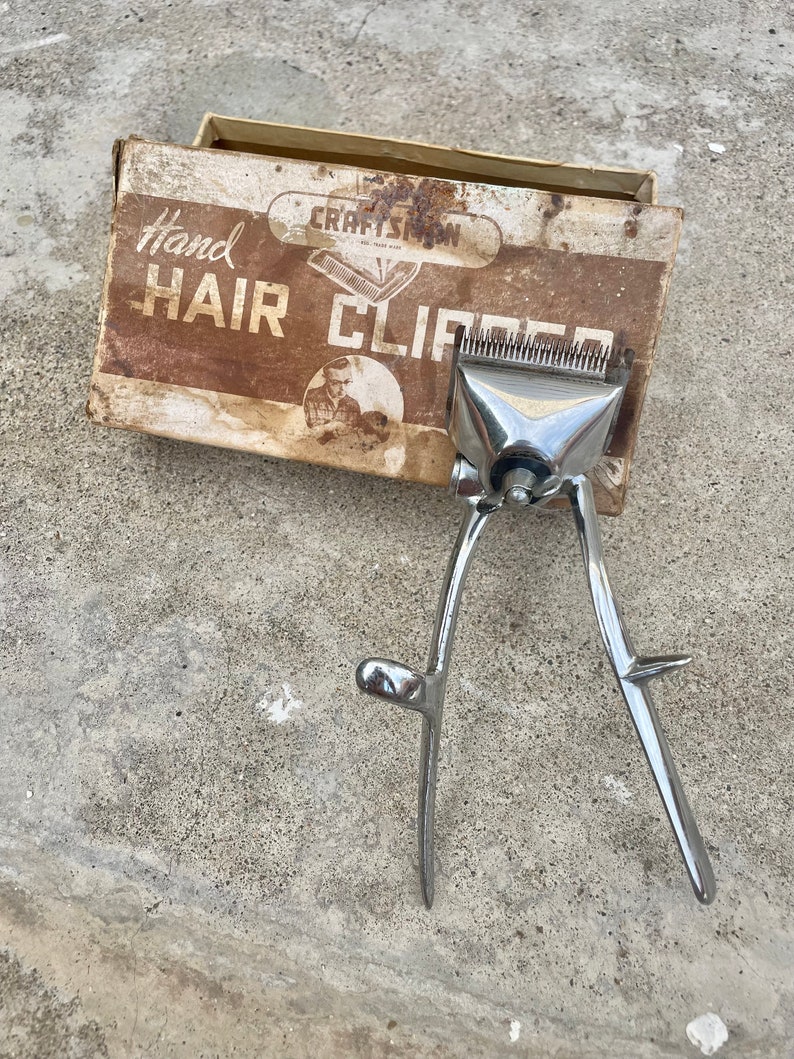 Vintage 1950s Craftsman Hand Clipper With Box - Etsy