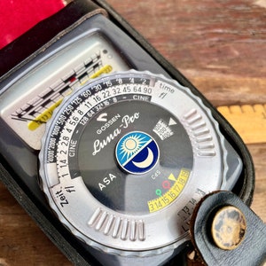 Vintage Gossen Luna-pro Light/exposure Meter - Etsy