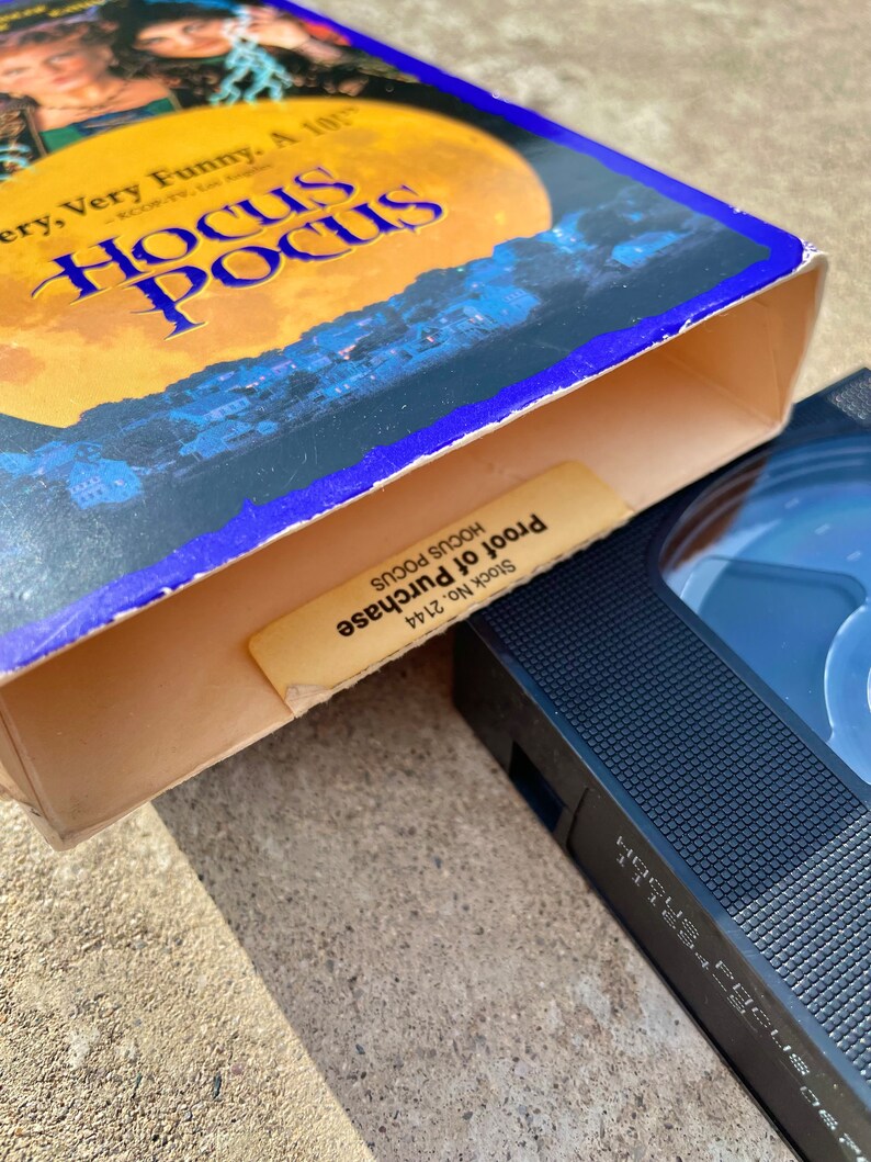 Vintage Disney Hocus Pocus VHS - Etsy