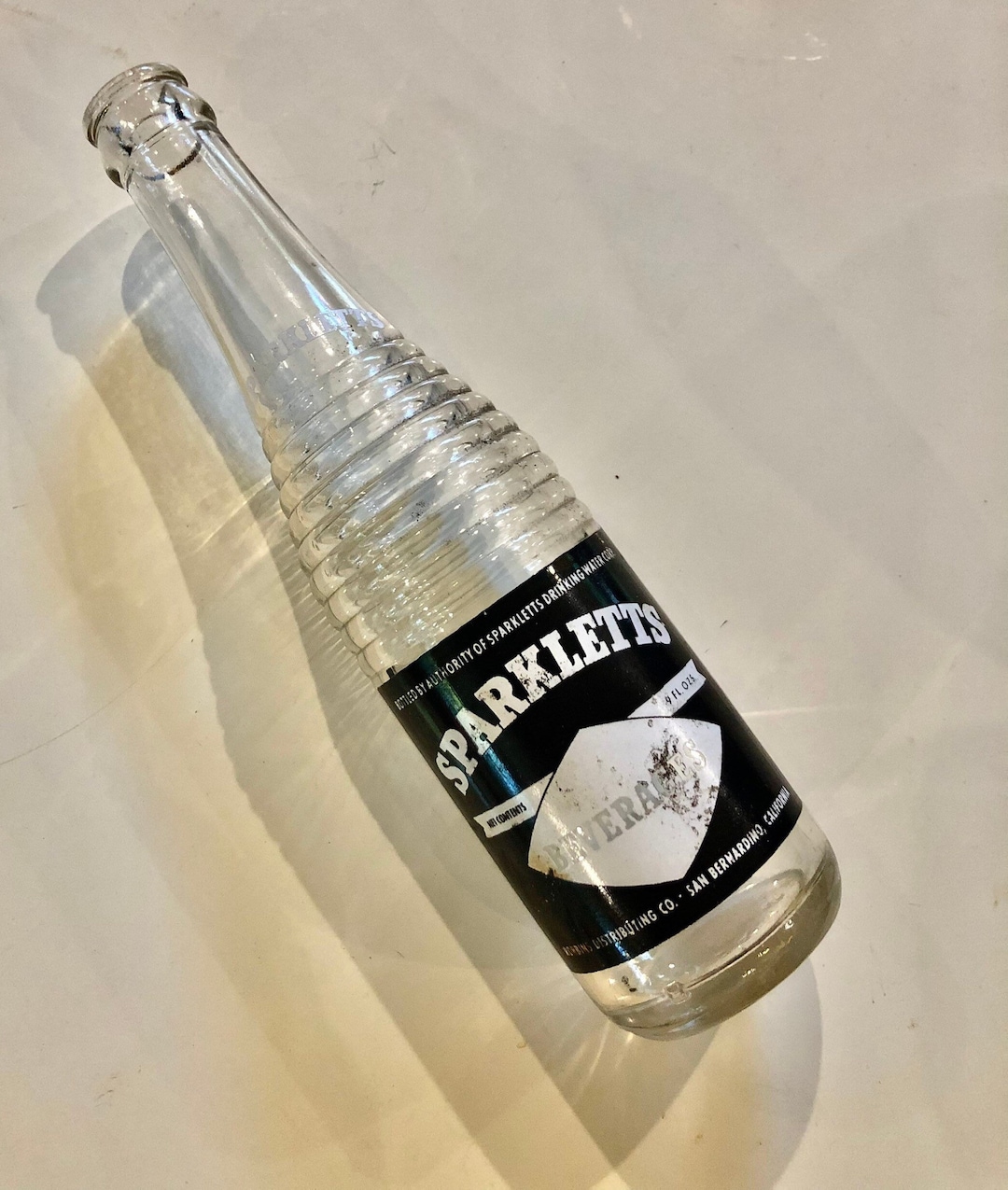Rare Vintage 1940 Sparkletts Drinking Water Bottle San Bernardino CA - Etsy