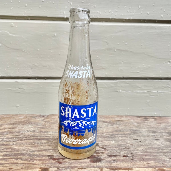 Shasta Glass Bottle - Etsy