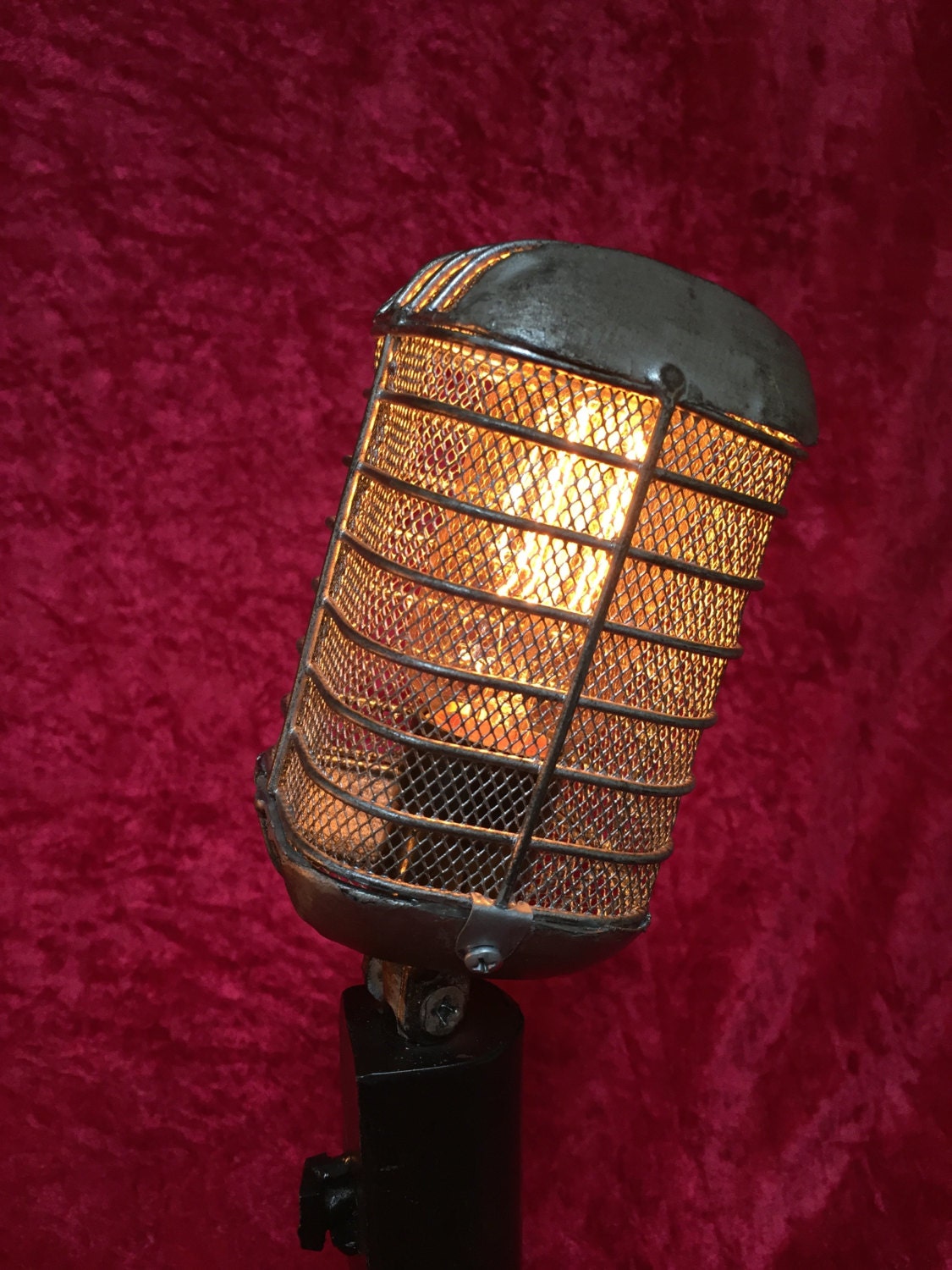 Illuminated Microphone With Dimmer - Etsy