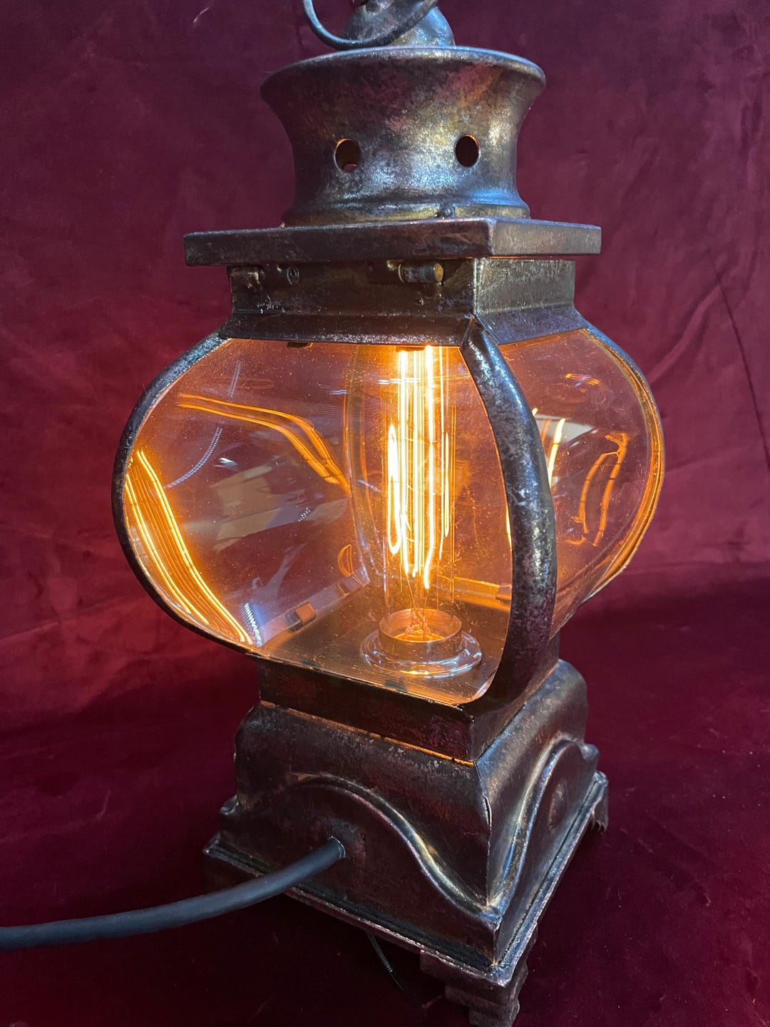 Custom Curved Glass For Lanterns In Texas