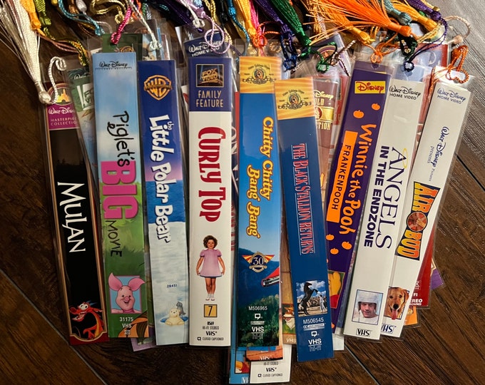 Titles D/E/F Movie Bookmarks - Etsy