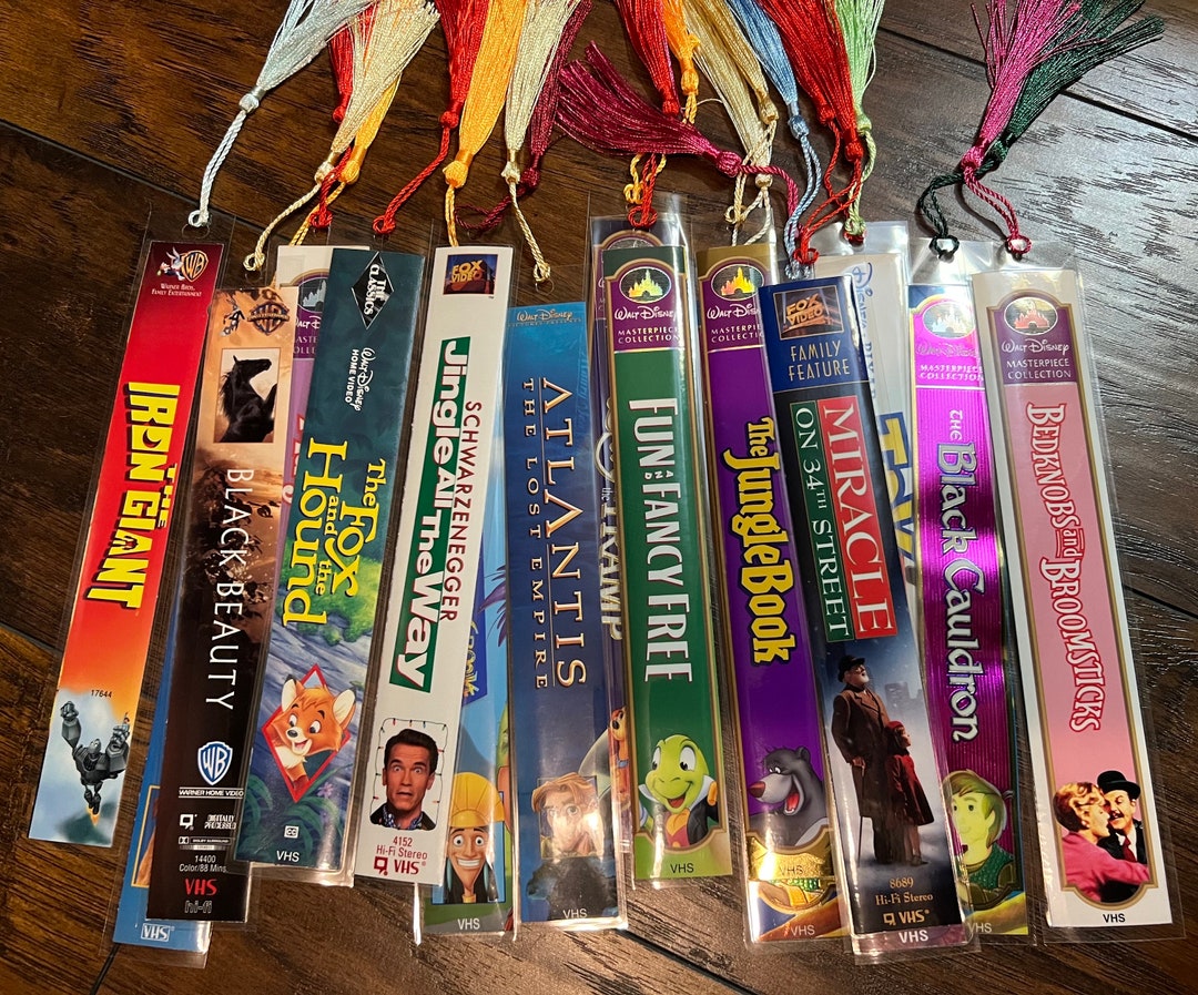 Titles A/B/C Movie Bookmarks - Etsy