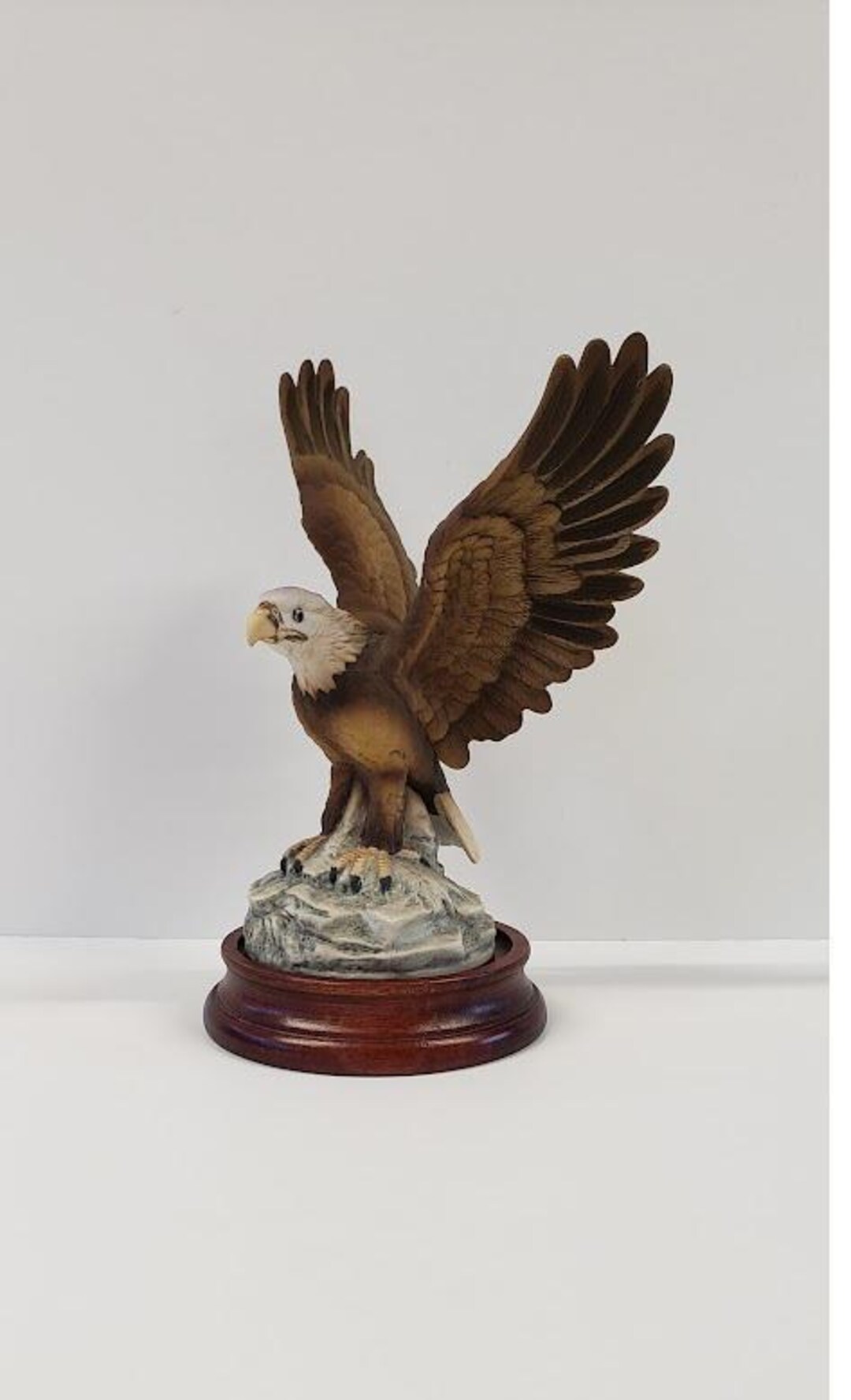 Vintage Andrea by Sadek Bald Eagle Figurine, Porcelain/ceramic Bald ...