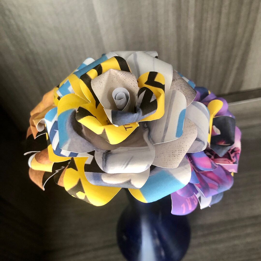 Broadway Playbill Flowers - Musical Bouquet - Theatre Roses - Wedding ...