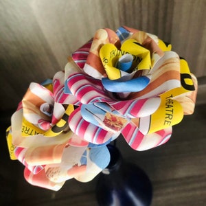 Broadway Playbill Flowers - Musical Bouquet - Theatre Roses - Wedding ...