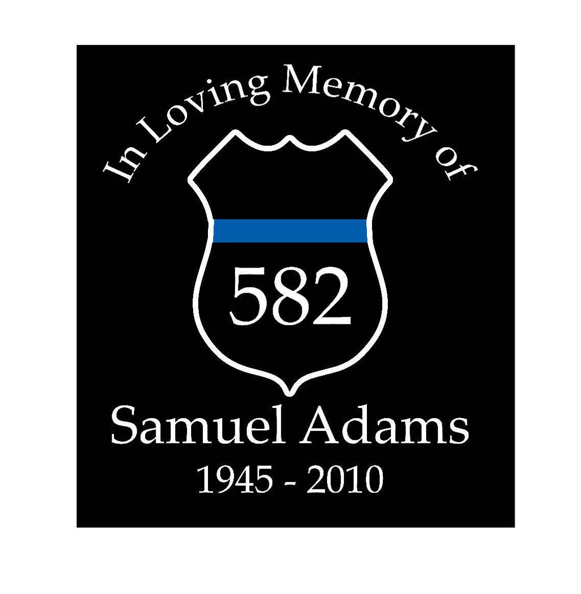 Police Decal, First Responder Decal, Policeman Memorial Decal, Memorial ...
