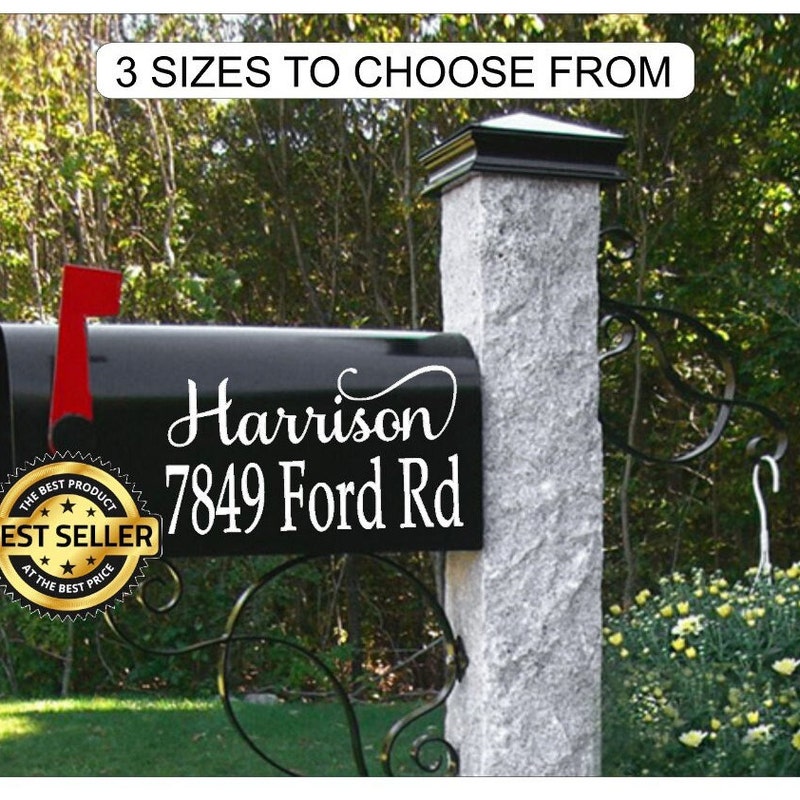 Mailbox Decal - Etsy